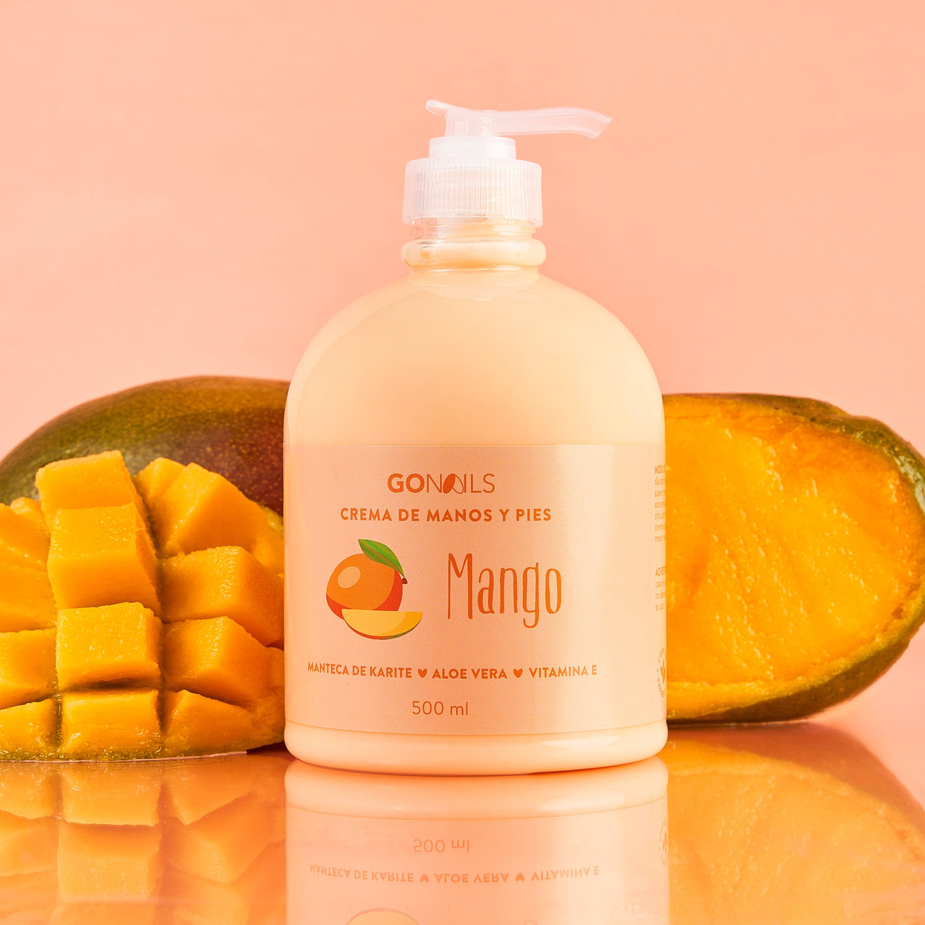 Crema de Manos y Pies - Mango 500 ml – Mayorista Go Nails